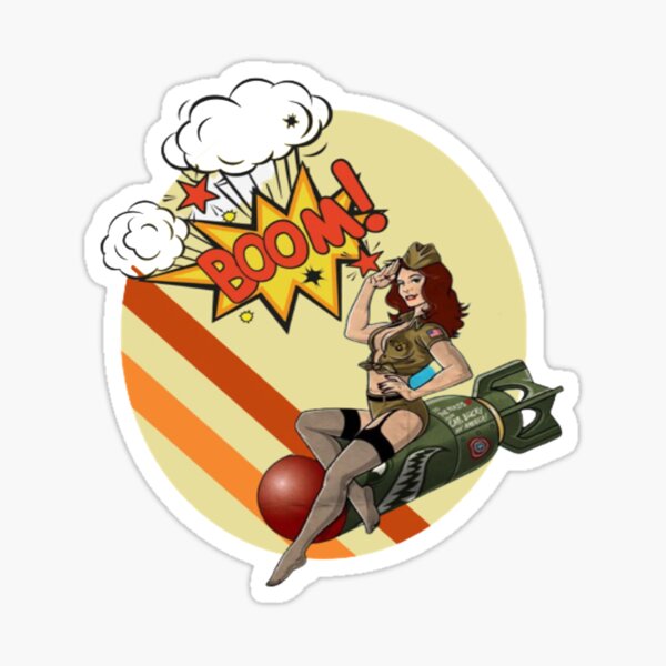 "pin-up" Sticker for Sale by Teixeira224 | Redbubble