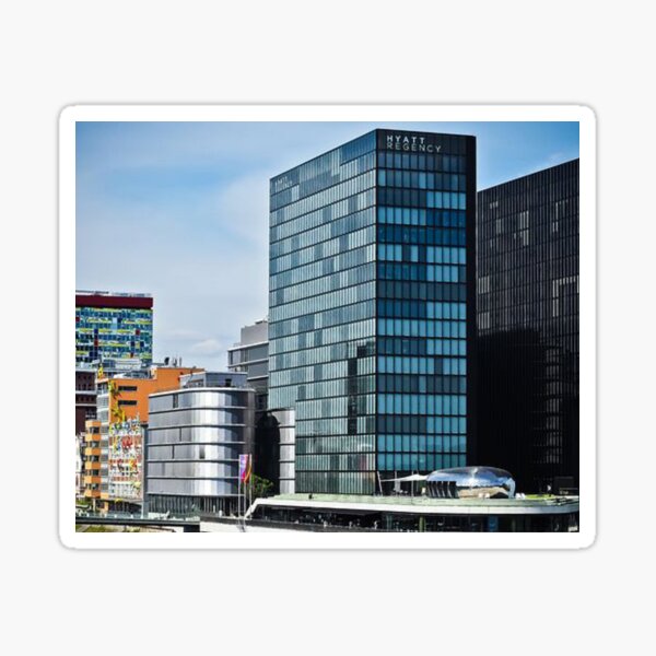 "Skyscraper buildings - tall buildings in the city" Sticker for Sale by ...