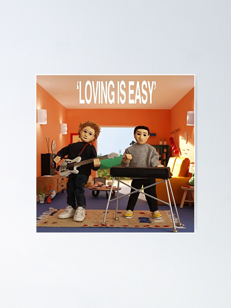 "Rex Orange County - Loving is Easy Album Cover Poster" Poster for Sale ...