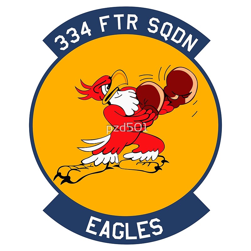 "USAF - 334th FTR Squadron Eagle Squadron - Tagged Clean Style" by ...