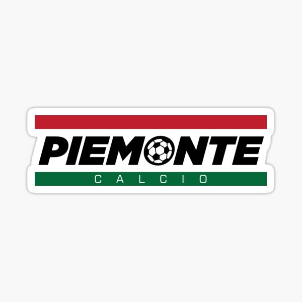 "Piemonte Calcio" Sticker for Sale by wijeart | Redbubble