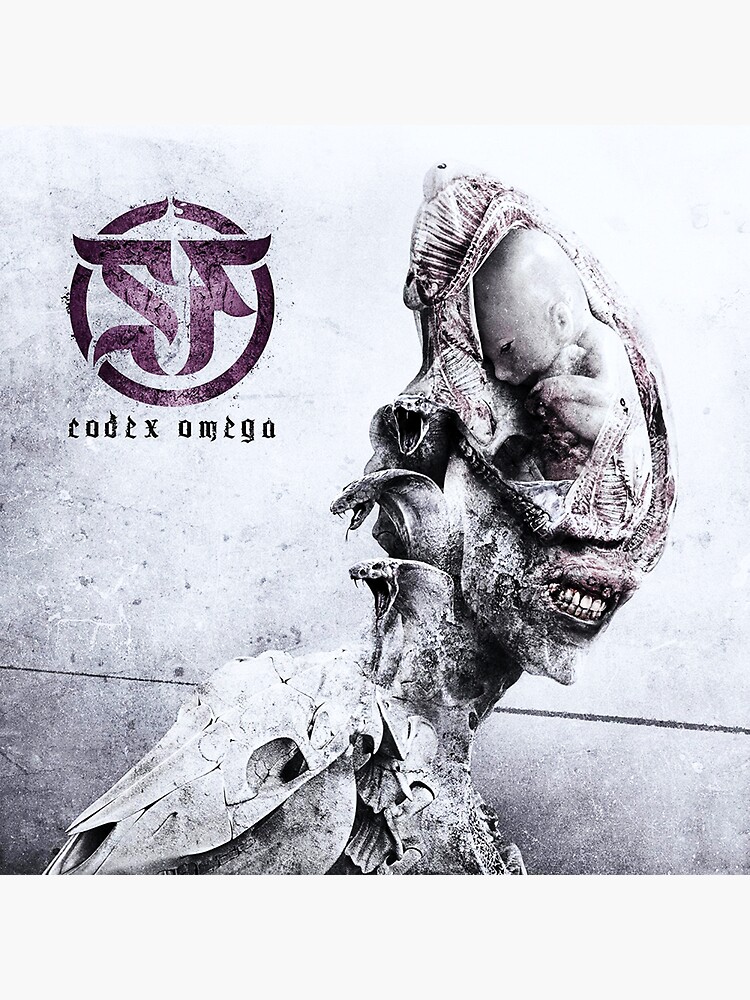 "Codex Omega SepticFlesh" Sticker for Sale by DominiqueBecker | Redbubble