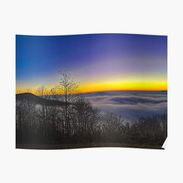 "Dawn in the Smoky Mountains of North Carolina" Poster for Sale by ...