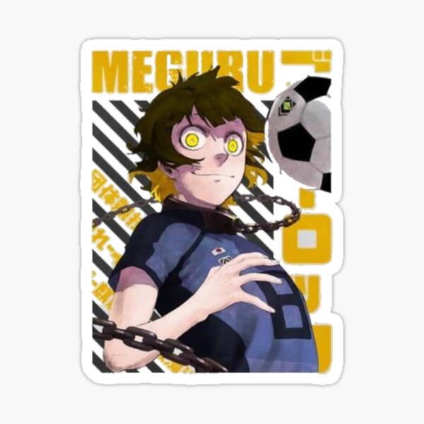 "blue lock meguru" Sticker for Sale by youranimeworld | Redbubble