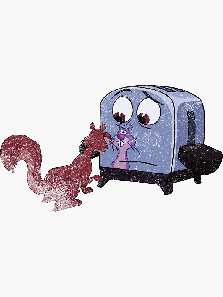 "Brave Little Toaster - What Are You Looking At? Shirt" Sticker for ...