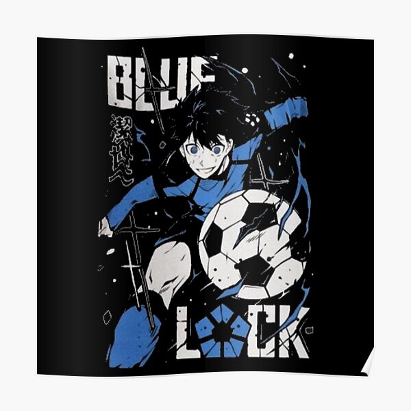 "bluelock" Poster for Sale by youranimeworld | Redbubble