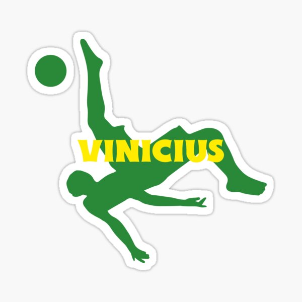 "Vinicius" Sticker for Sale by SBRTPOD | Redbubble