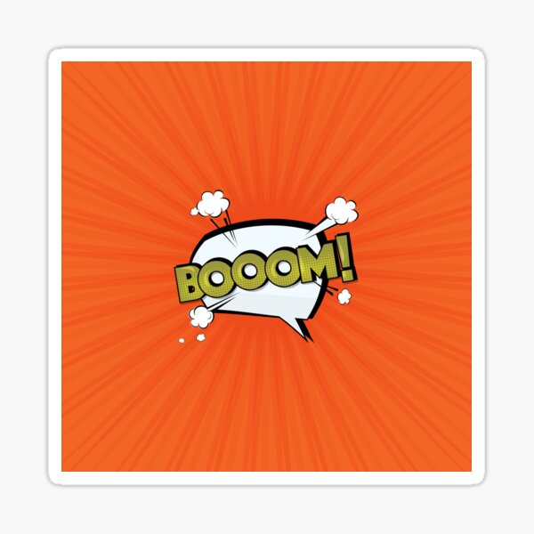 "Boom cloud" Sticker for Sale by Milatoo | Redbubble