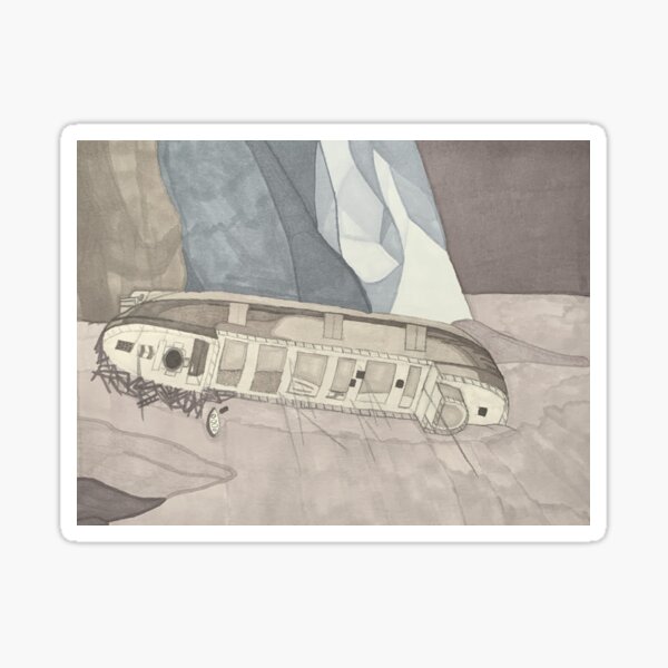"Wreck of the SS Kamloops (Alcohol Marker)" Sticker for Sale by ...