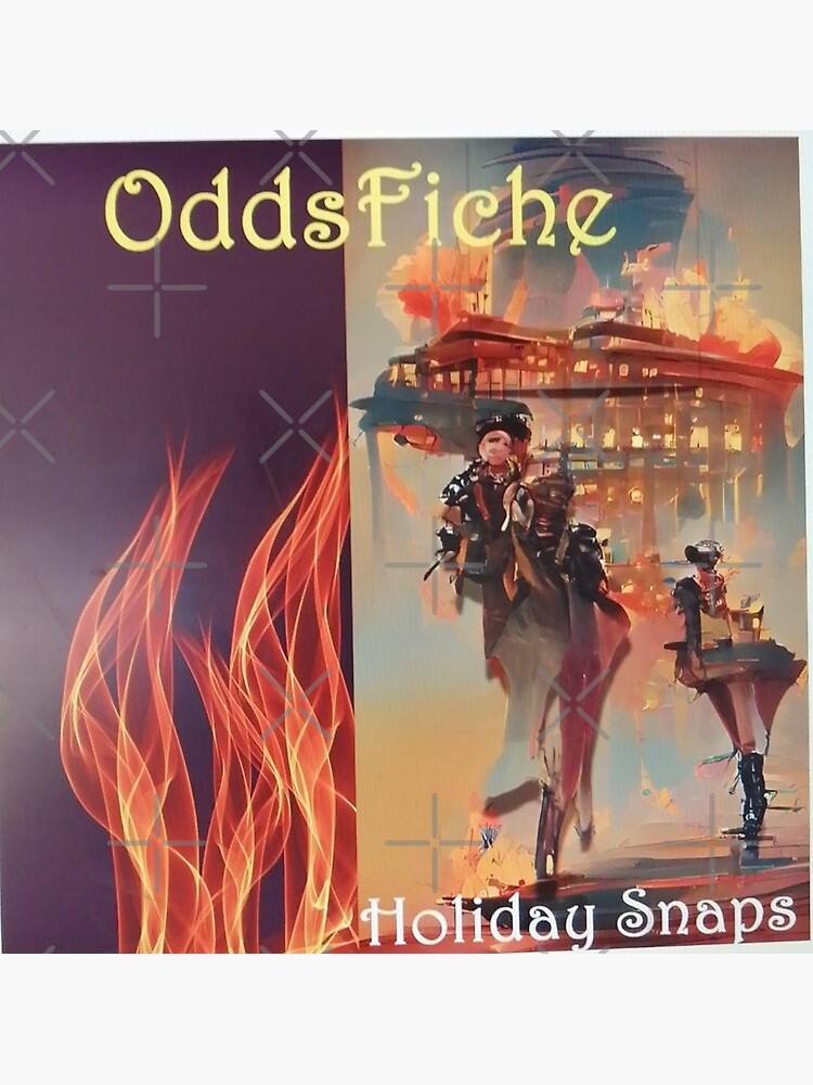 "Holiday Snaps" Sticker for Sale by Motorwulf | Redbubble