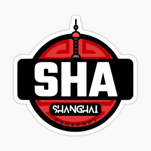 "Shanghai City Iconic Pearl Tower" Sticker for Sale by LeddsoDello ...