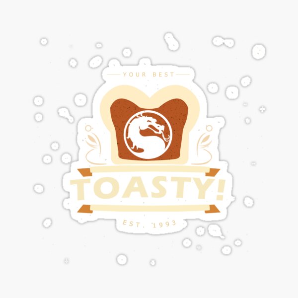 "Toasty Bread - MK" Sticker for Sale by fantim2040 | Redbubble