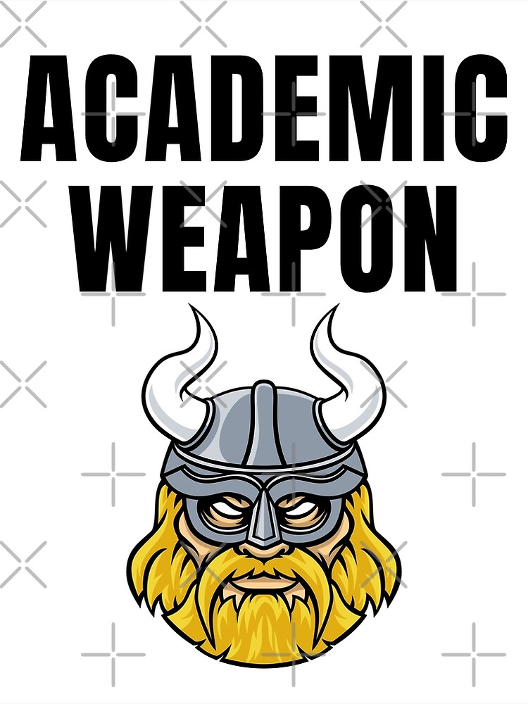 " Academic Weapon - Inspirational" Poster for Sale by ahmedfeki | Redbubble