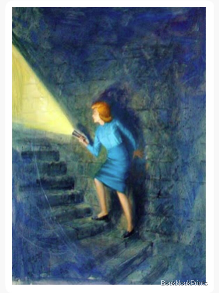 "Nancy Drew Fan Art" Sticker for Sale by BookNookPrints | Redbubble