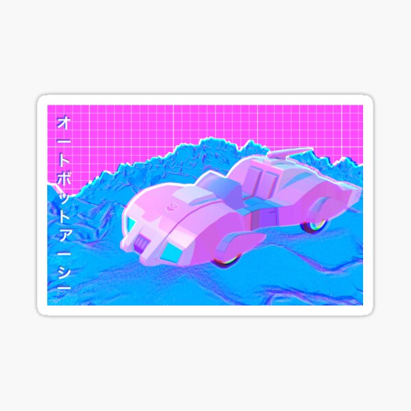 "Arcee Vaporwave" Sticker for Sale by SpruudelArt | Redbubble