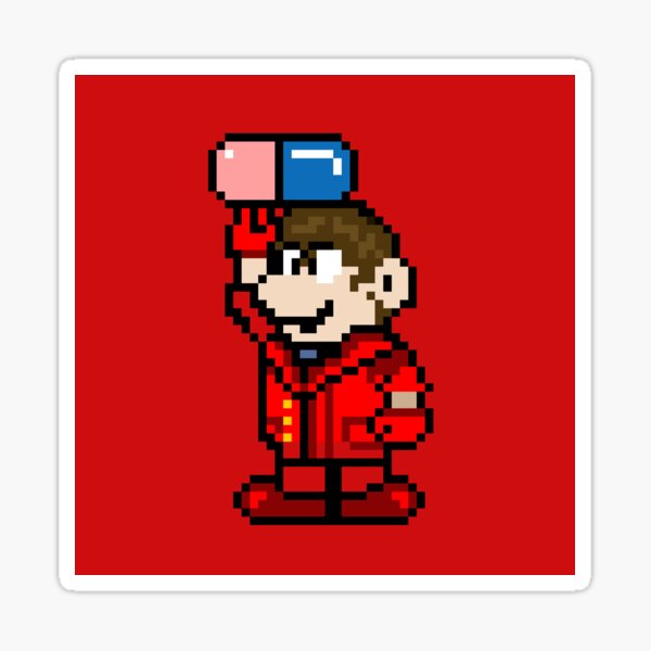 Akira Bros Pixel Sticker For Sale By Androbrun Redbubble
