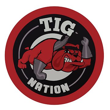 "TIG Nation" Sticker for Sale by IVTtech | Redbubble