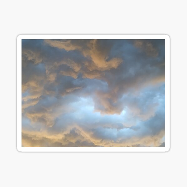 "Storm Cloud Photo" Sticker for Sale by AboveMindDesign | Redbubble