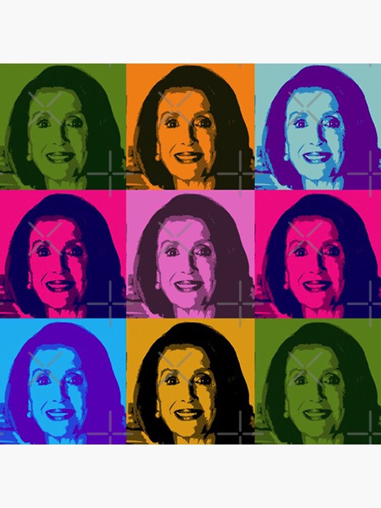 "Nancy Pelosi Superstar 5.0" Sticker for Sale by Thelittlelord | Redbubble