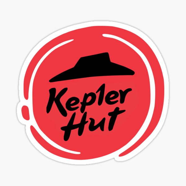 "Kep1er Hut" Sticker for Sale by AliffStudio | Redbubble