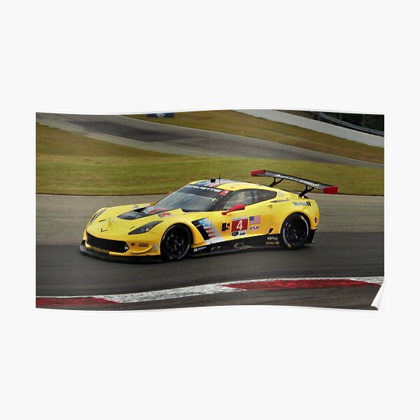 "C7.R Corvette Racing" Poster for Sale by BurnMoneyRacing | Redbubble