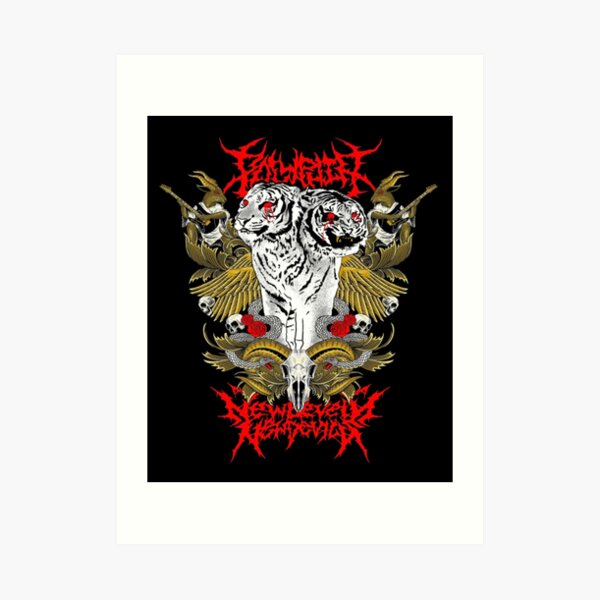 "Polyphia Merch, Polyphia Tiger Logo" Art Print for Sale by ...