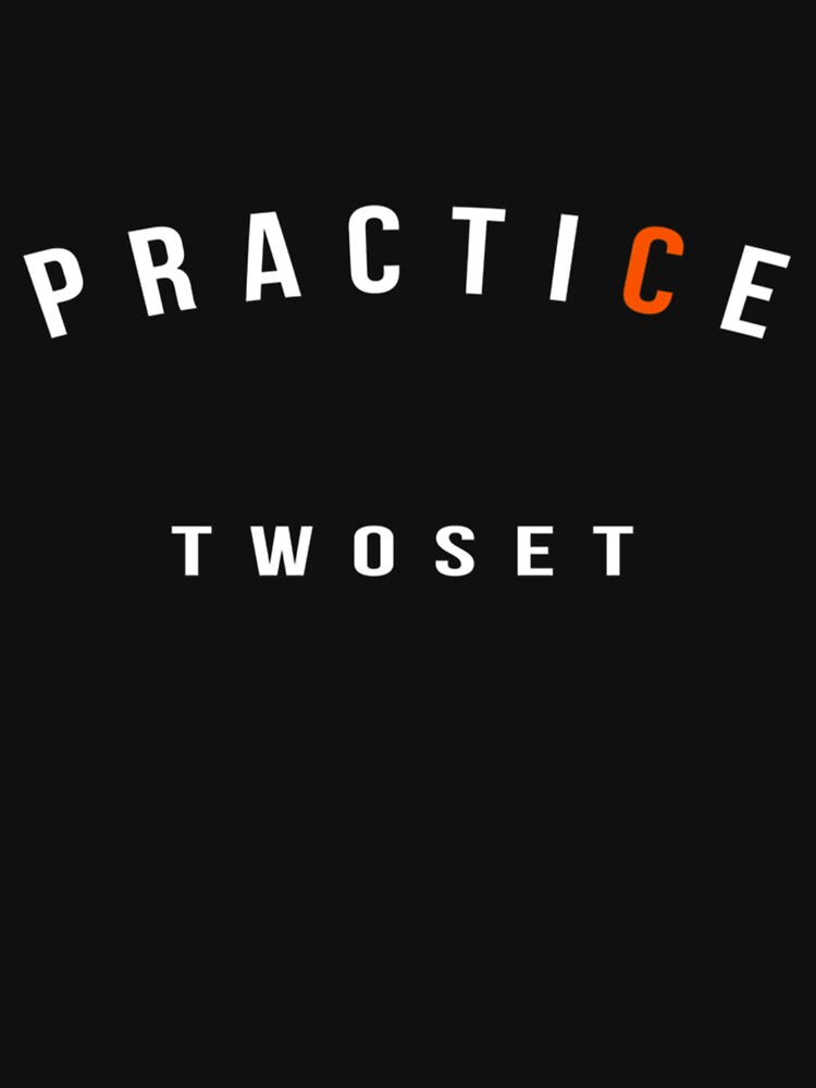 "TwoSet Violin Merch Two Set Violin Fitted T-Shirt" Essential T-Shirt ...