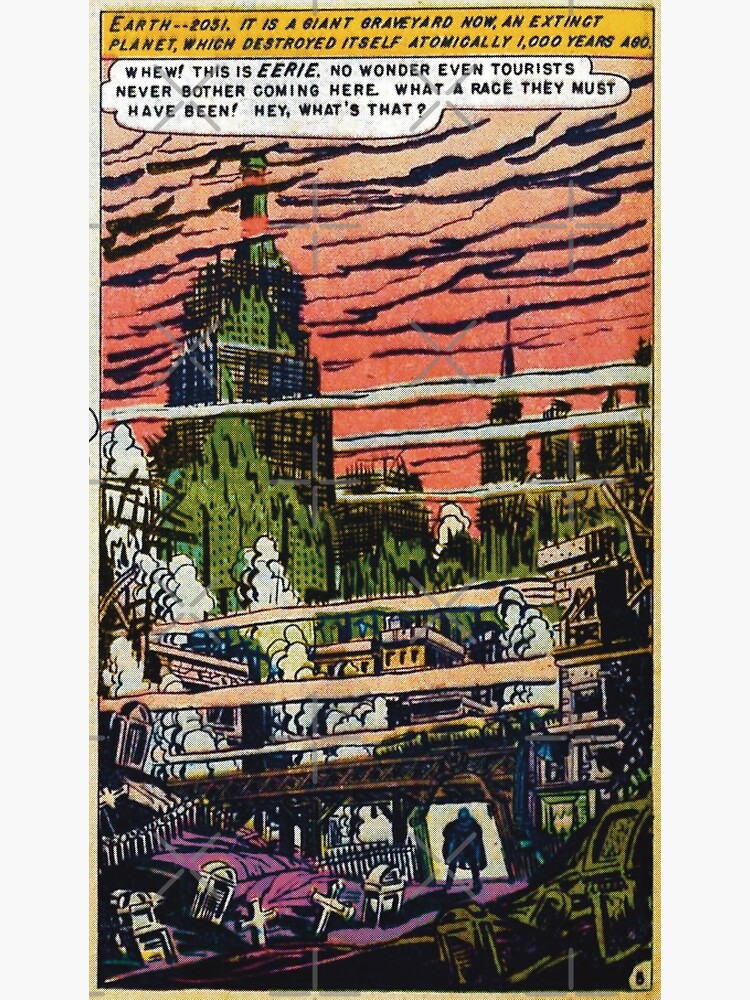 "Post apocalyptic atomic fallout world tour | old comics aesthetic ...