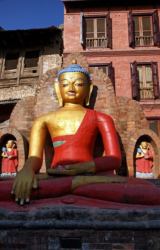 "The Sage of the Sakyas" by Harry Oldmeadow | Redbubble