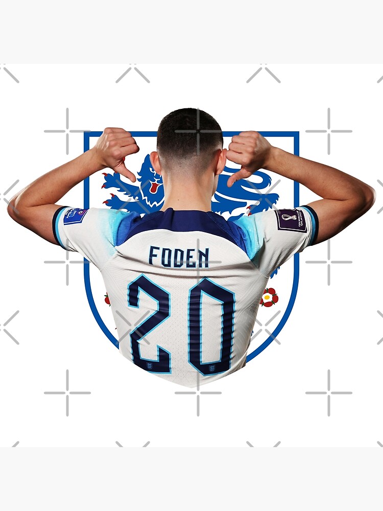 "PHIL FODEN ENGLAND NATIONAL WORLD CUP 2022" Art Print for Sale by ...