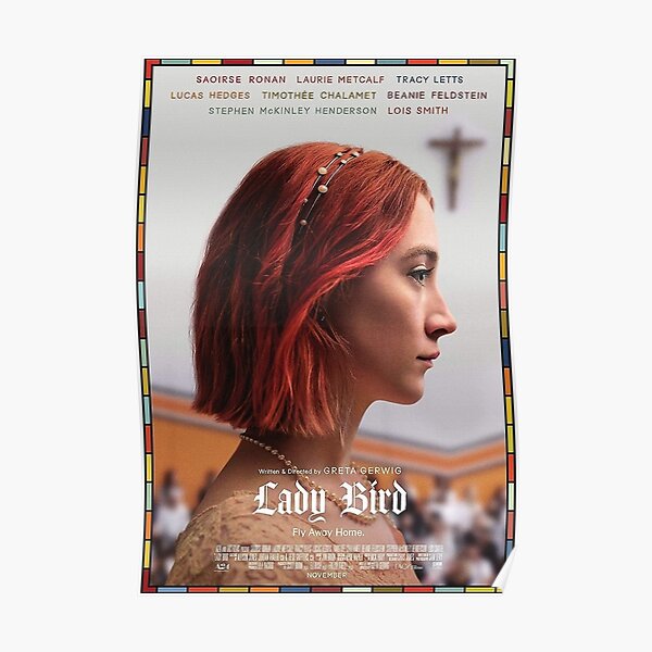 "Lady Bird Poster" Poster for Sale by kolmid | Redbubble