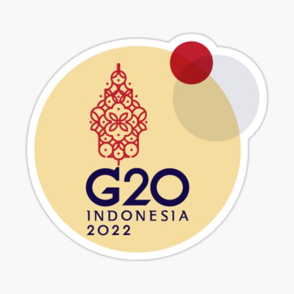 "G20 Indonesia " Sticker for Sale by nopelskishop9 | Redbubble