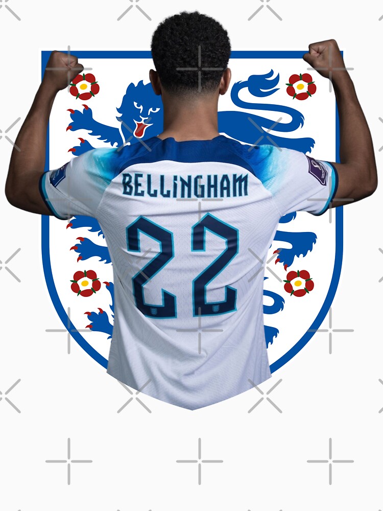 "JUDE BELLINGHAM ENGLAND NATIONAL WORLD CUP 2022 DESIGN" T-shirt for ...