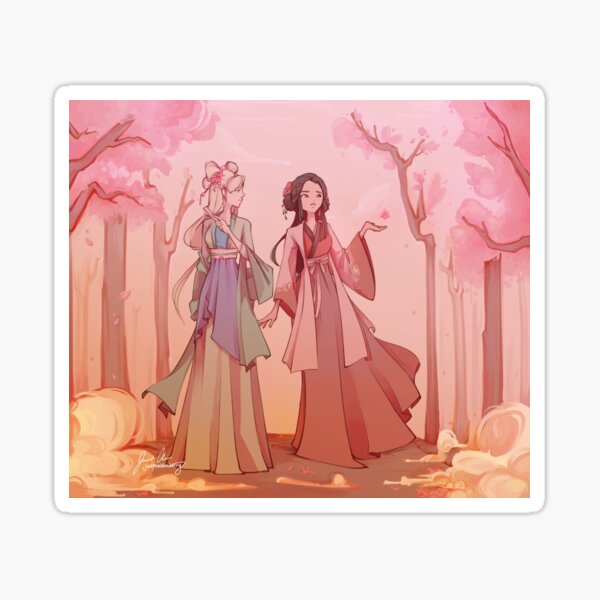 "hanfu beiguang" Sticker for Sale by Justheblueberry | Redbubble
