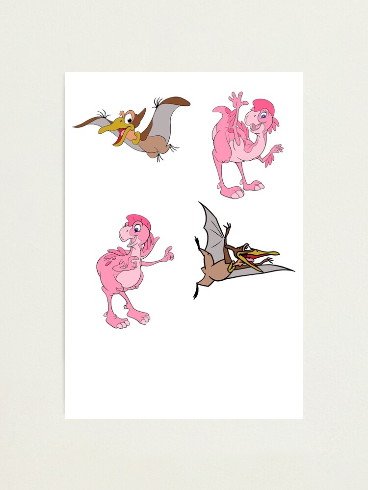 "The Land Before Time Ruby and Petrie Sticker PACK!" Photographic Print ...