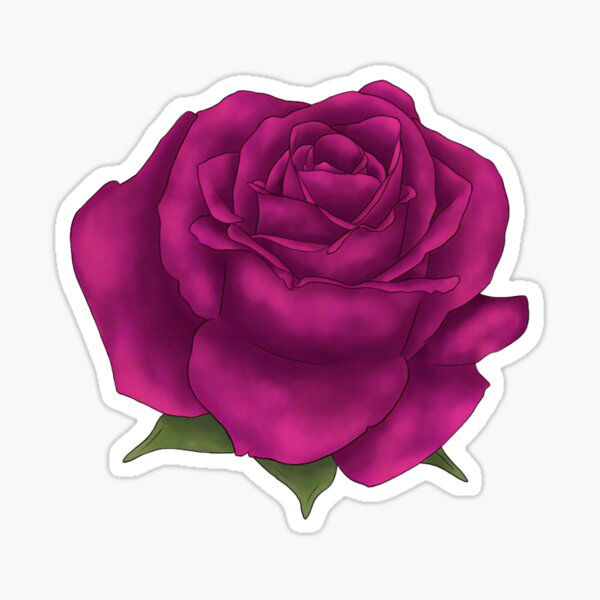 "Rose Pink" Sticker for Sale by Dreamers-Trove | Redbubble