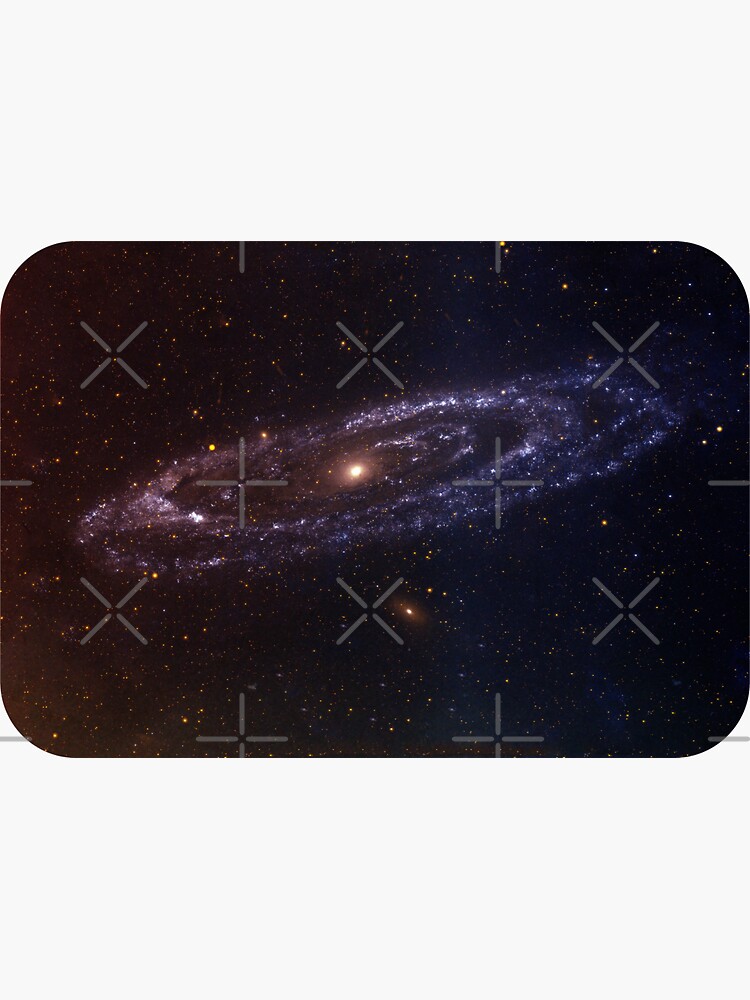 "Andromeda Galaxy " Sticker for Sale by RealmsBeyond | Redbubble