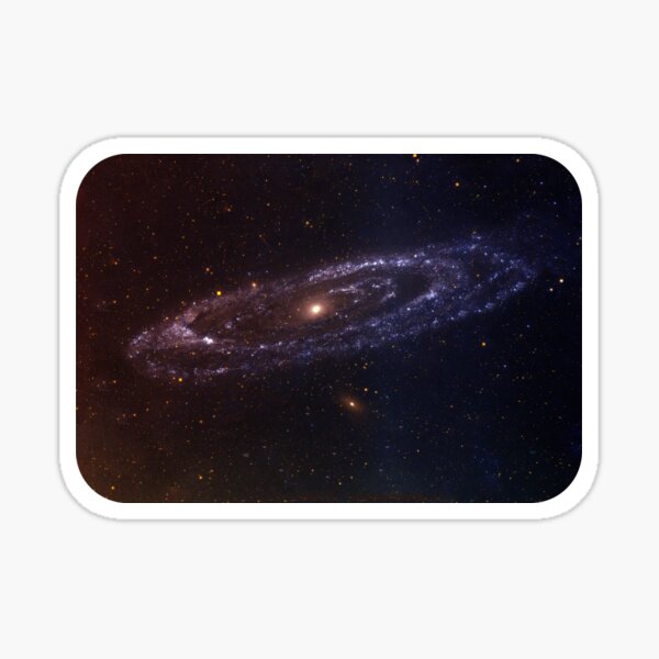 "Andromeda Galaxy " Sticker for Sale by RealmsBeyond | Redbubble