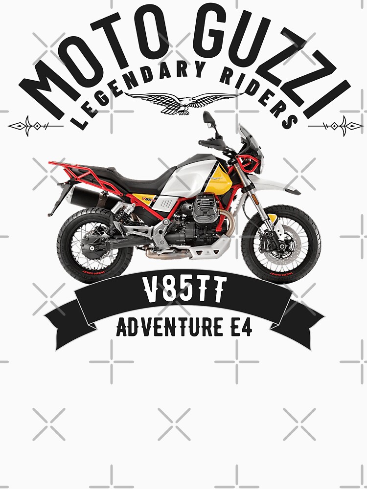 "Custom Graphic design Apparel of Moto Guzzi V85TT Adventure E4" T ...