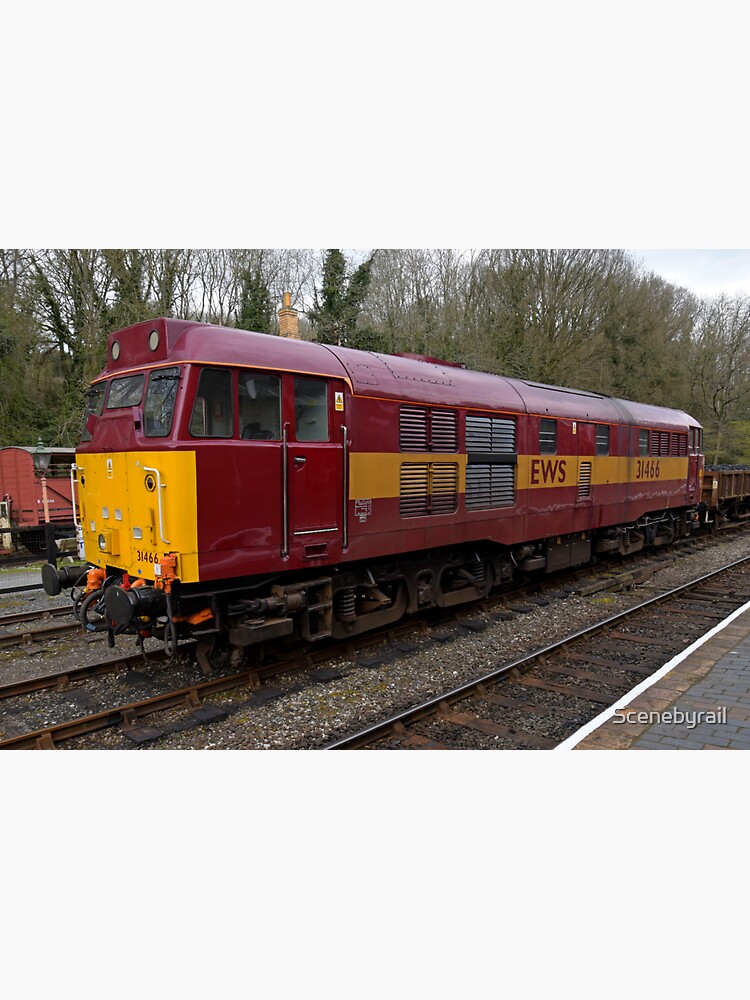 "Class 31 loco 31466 at Highley Station" Sticker for Sale by ...