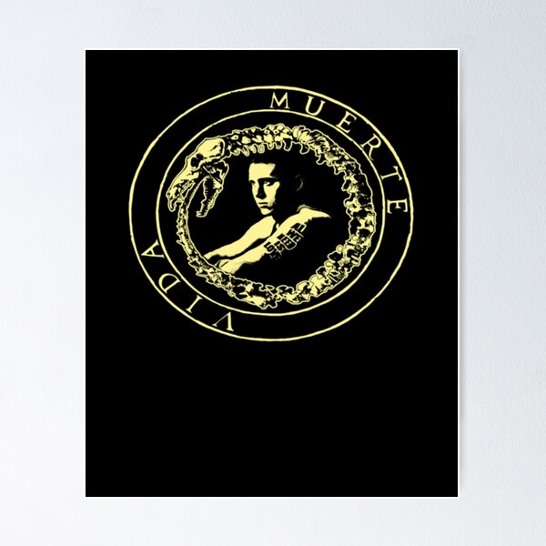 "Canserbero Merch Canserbero Muerte Vida Camiseta tee" Poster for Sale ...