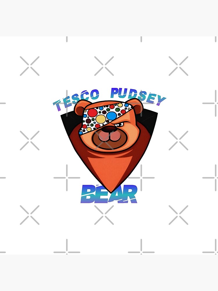 "Tesco Pudsey Bear" Poster for Sale by Vlaki | Redbubble
