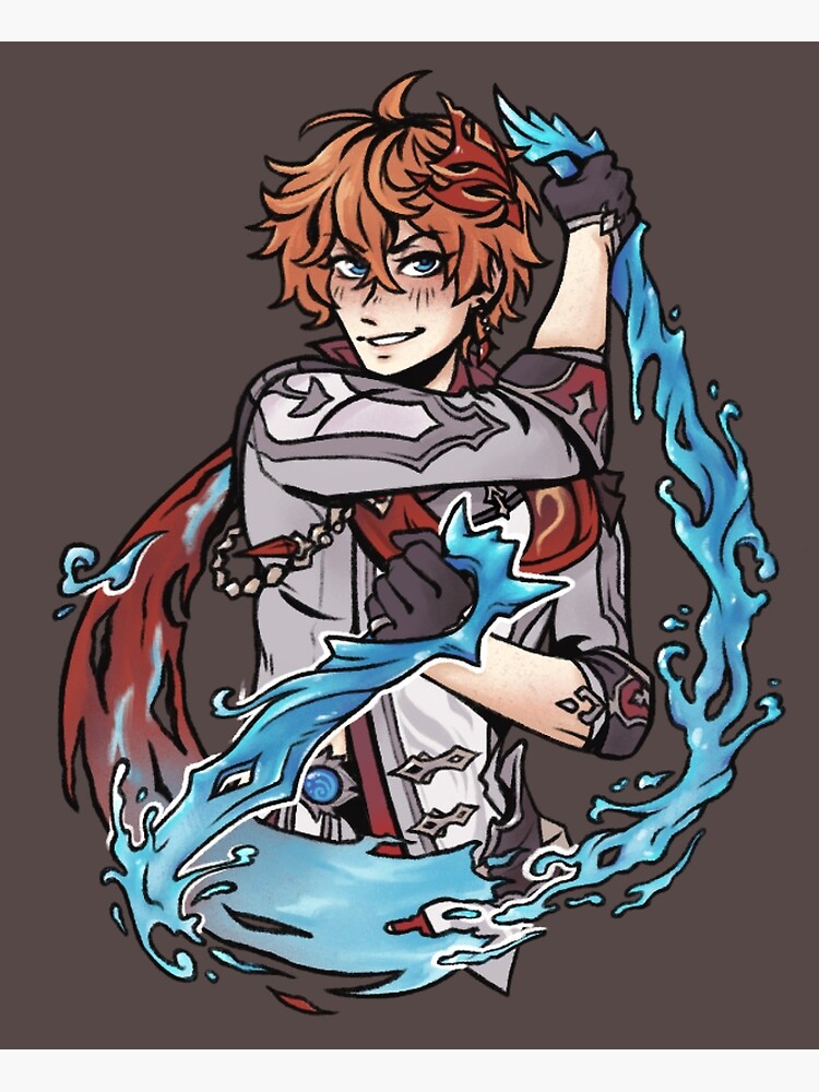 "Childe - Genshin Impact" Poster for Sale by kyahyn | Redbubble