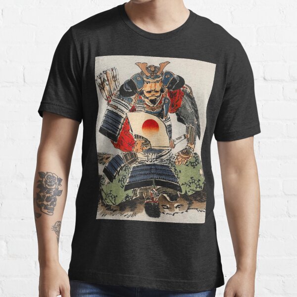 "Japanese Daimyo - Traditional Japanese Folk Art" T-shirt for Sale by ...