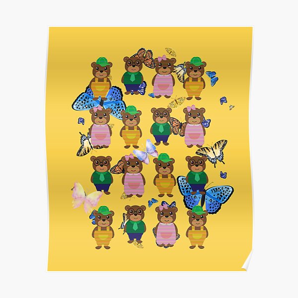 "tresco pudsey bear" Poster for Sale by Art-bar | Redbubble