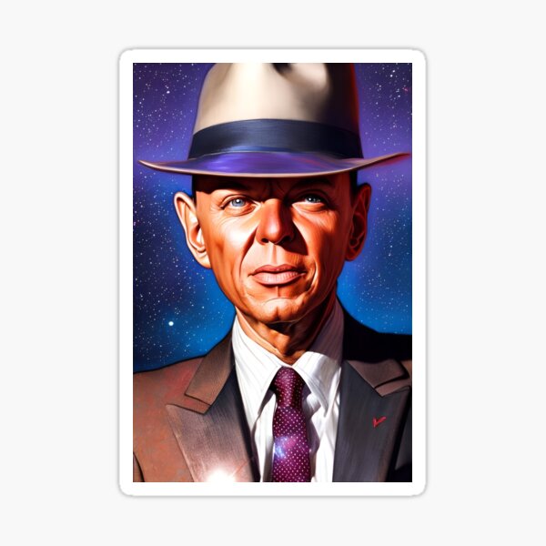 "Frank Sinatra fly high" Sticker for Sale by Jblum7 | Redbubble