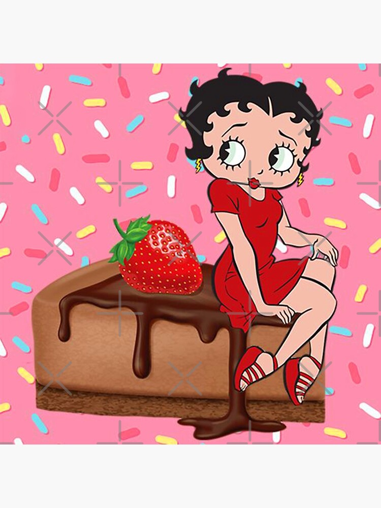 Betty Boop Love Betty Betty Boop Betty Boop Sassy Betty Boop 2022 Cute Girl Cartoon Poster