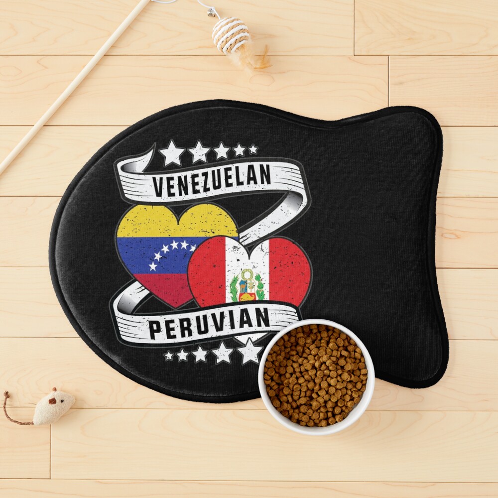"Venezuelan Peruvian flag shirt Half Peruvian and Half Venezuelan ...