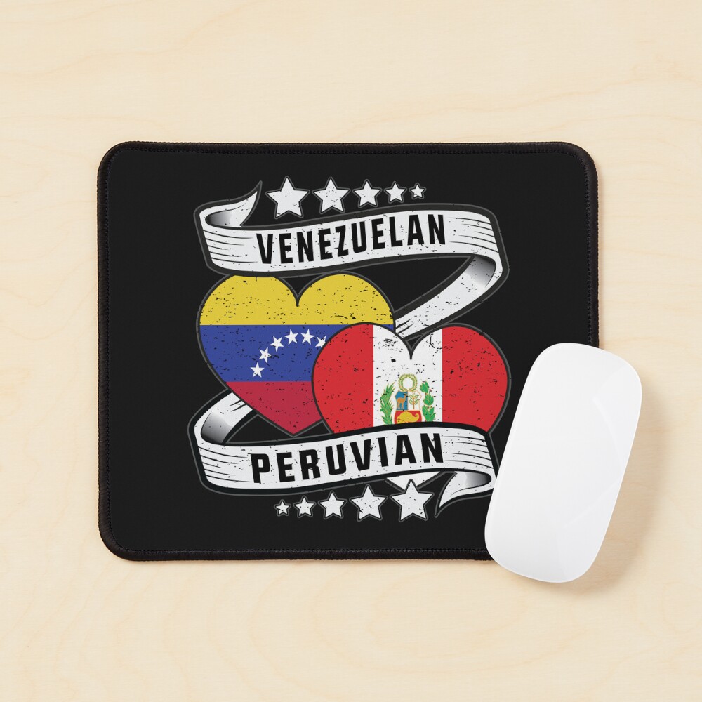 "Venezuelan Peruvian flag shirt Half Peruvian and Half Venezuelan ...