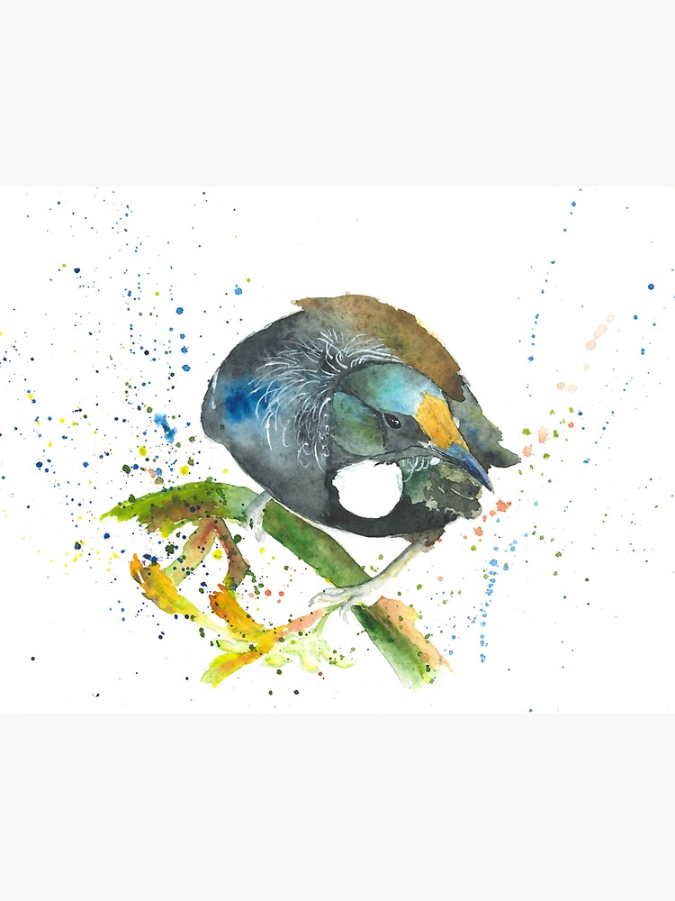 "Tui - Watercolour" Sticker for Sale by Karottenlotte | Redbubble